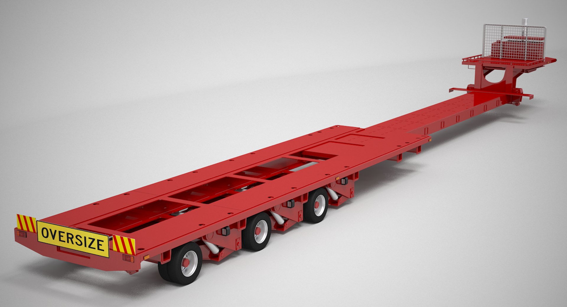 3D Model House Moving Trailer - TurboSquid 1403656