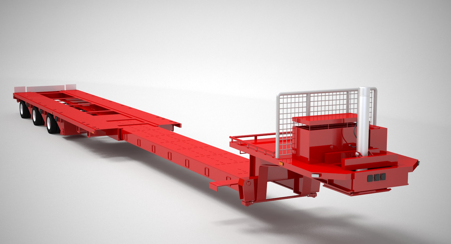 3D Model House Moving Trailer - TurboSquid 1403656