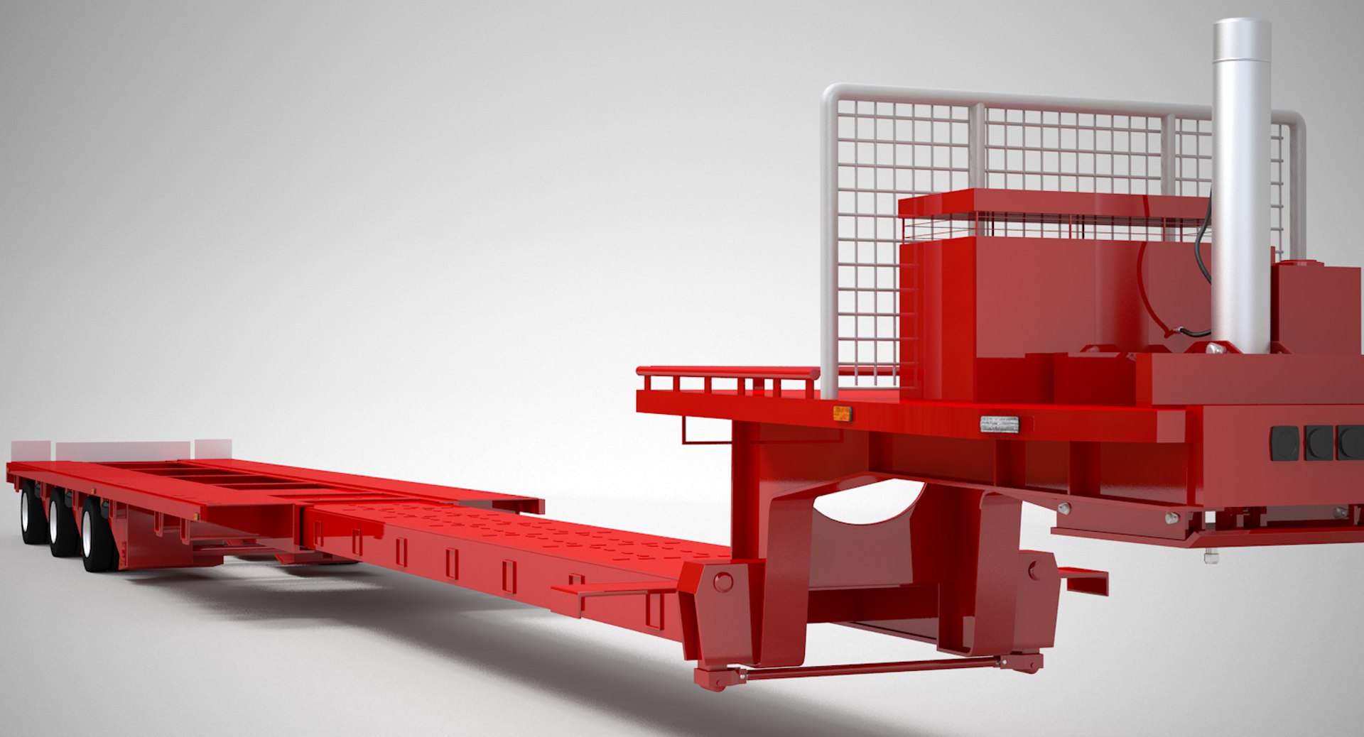 3D Model House Moving Trailer - TurboSquid 1403656