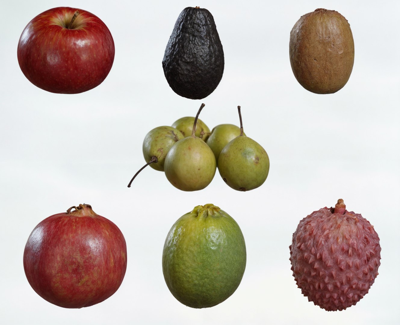 Food Fruits 3D Model - TurboSquid 2207891