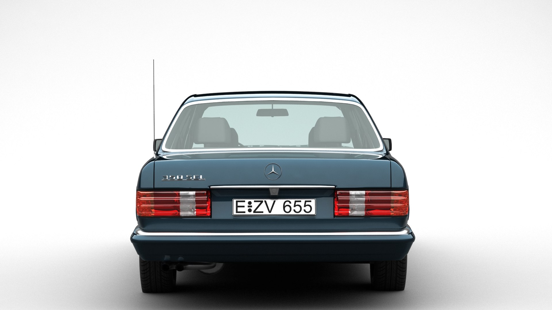 3D Mercedes Benz 350 SEL W126 - TurboSquid 2010151