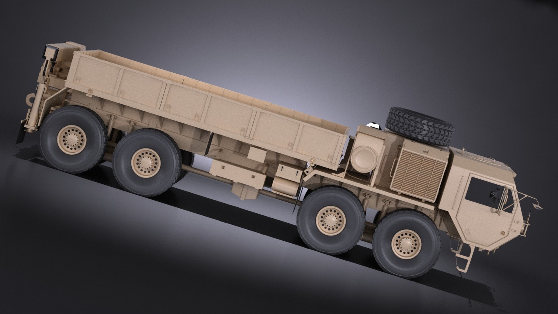 3d Oshkosh Hemitt A4 Model