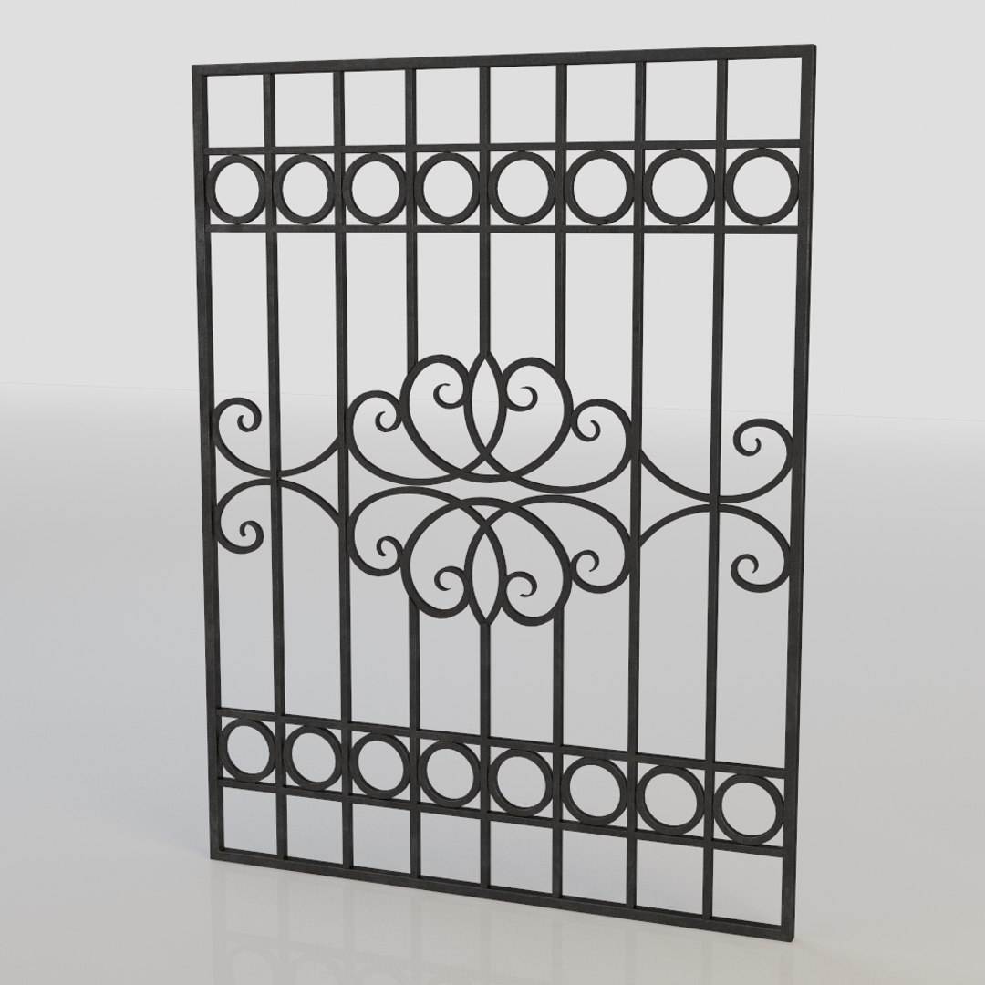 3d Windows Bars Model