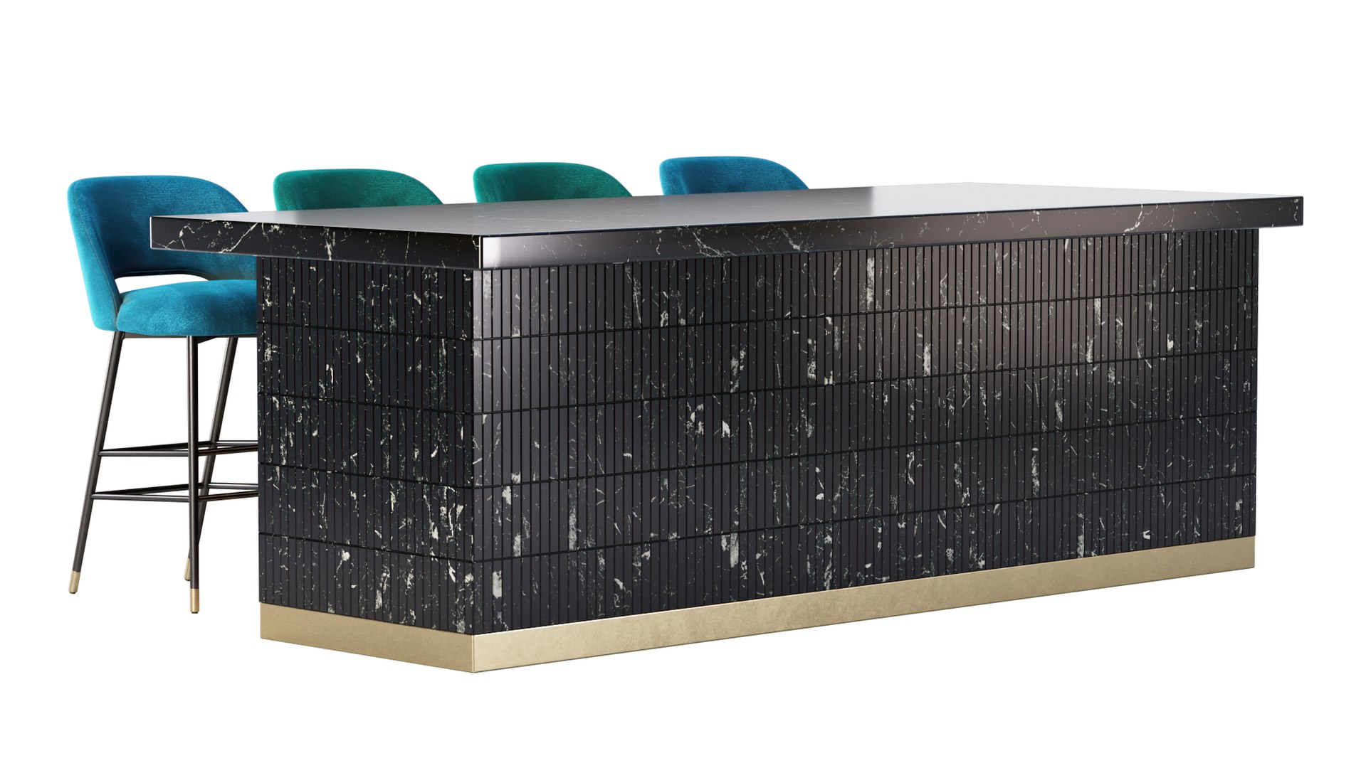 Jack Bar Furniture Set V3 By Bpoint Model - TurboSquid 2034036