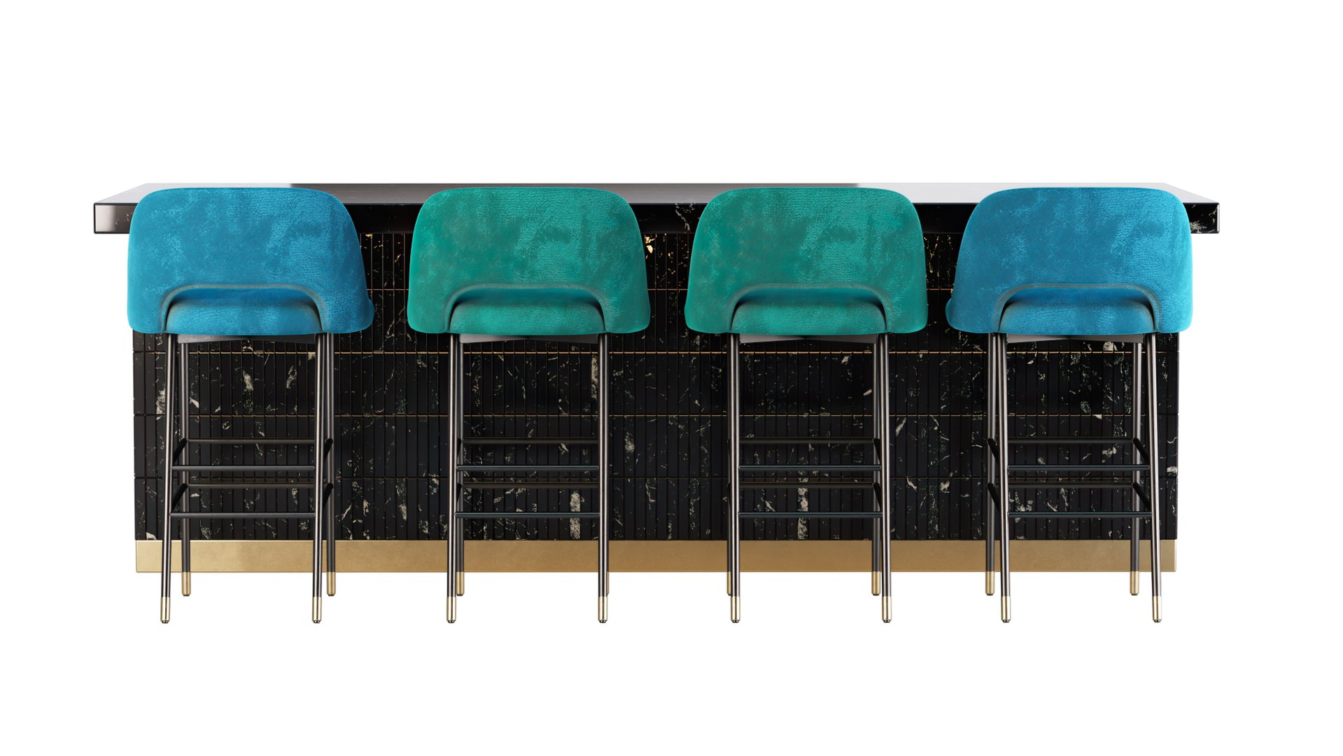 Jack Bar Furniture Set V3 By Bpoint Model - TurboSquid 2034036