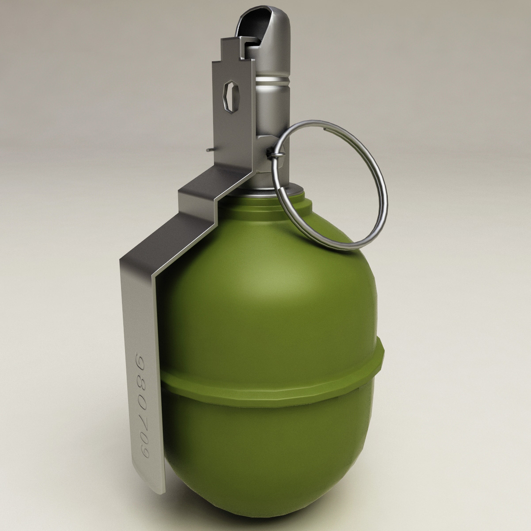 rgd 5 grenade 3d model