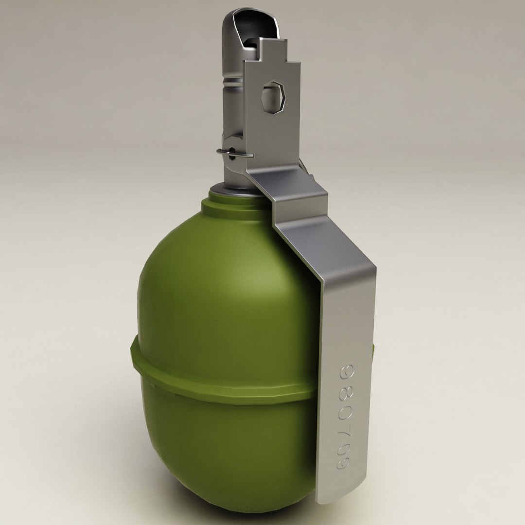 Rgd 5 Grenade 3d Model