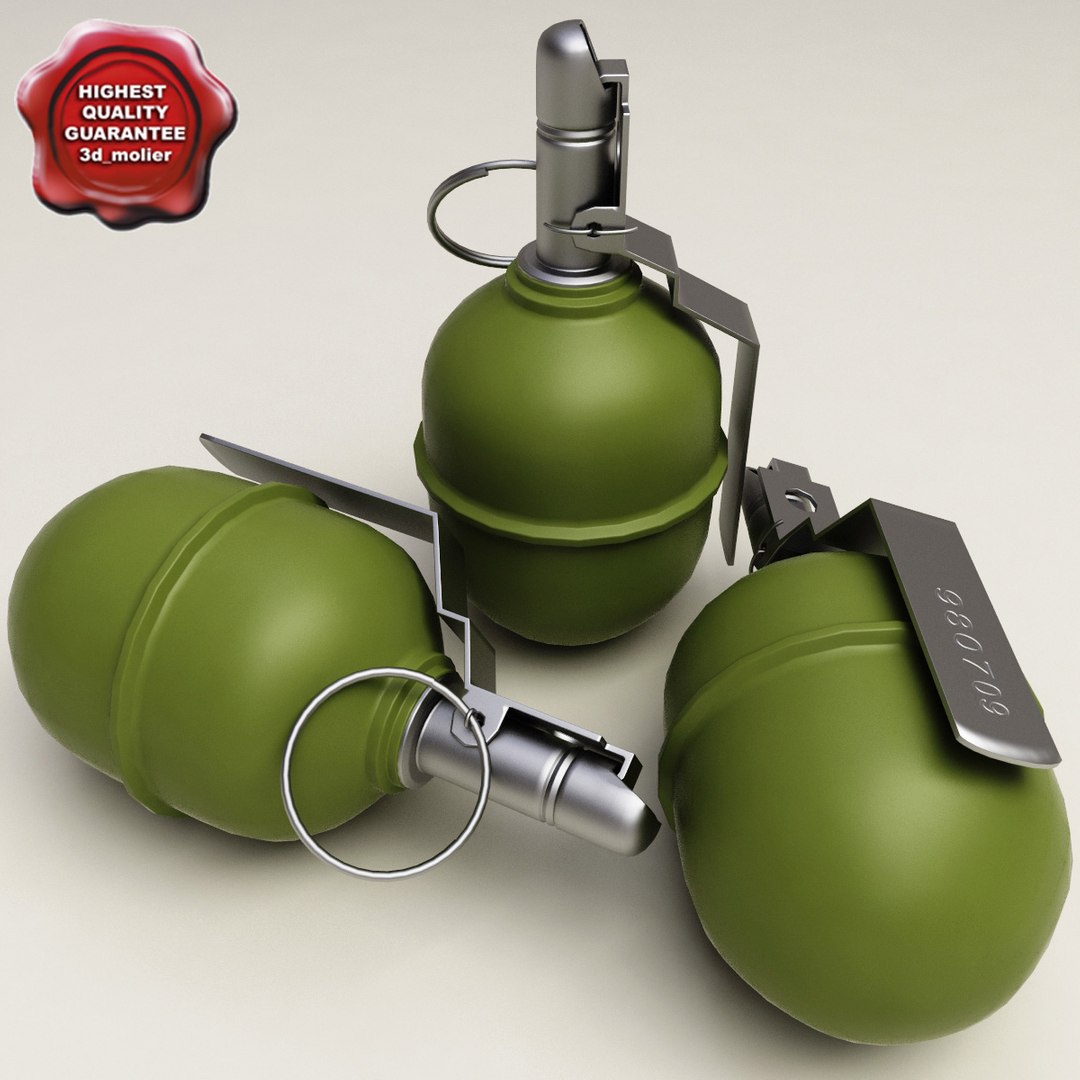 Rgd 5 Grenade 3d Model