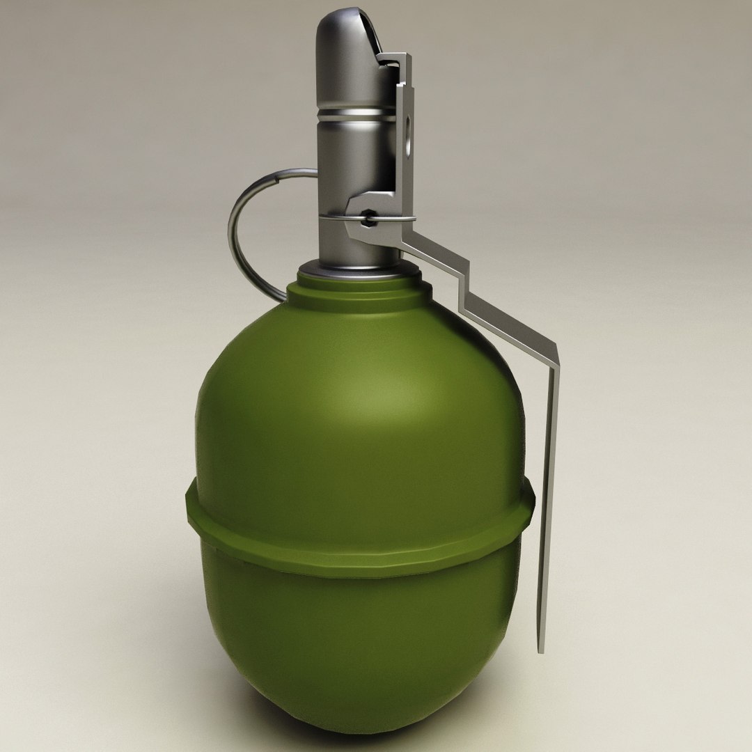 Rgd 5 Grenade 3d Model
