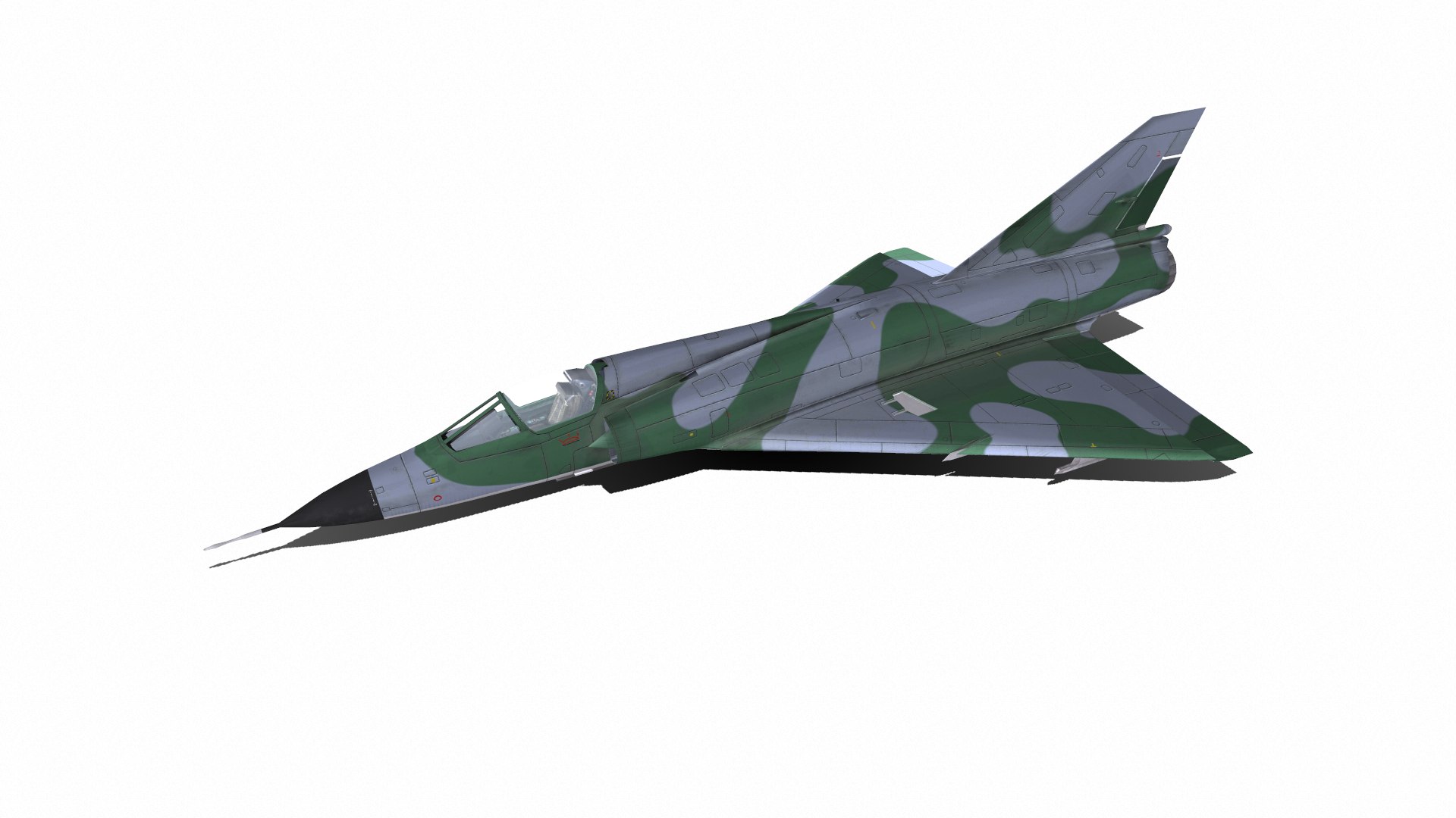 Dassault mirage iii 3D model - TurboSquid 1567965