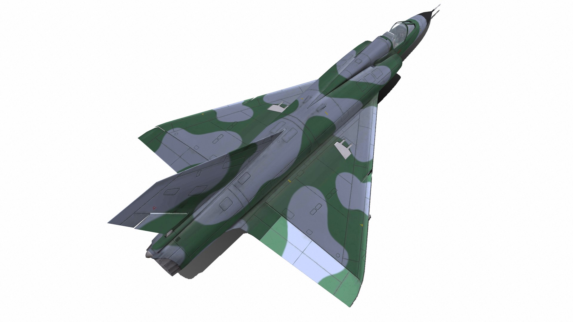 Dassault Mirage Iii 3D Model - TurboSquid 1567965