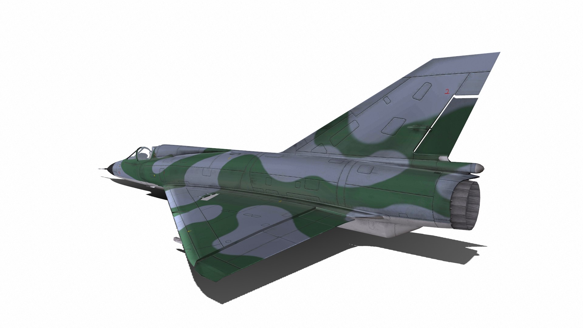 Dassault Mirage Iii 3D Model - TurboSquid 1567965