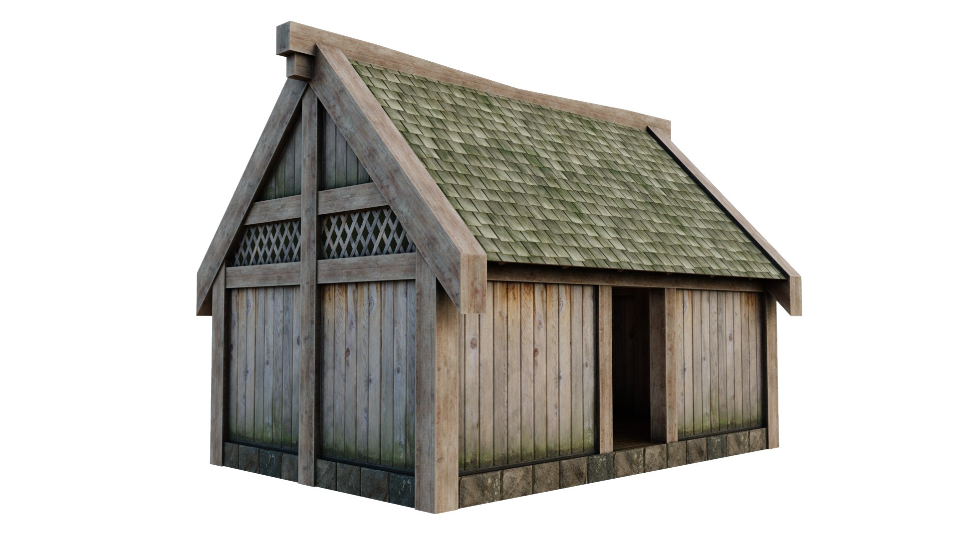 Medieval house 3D model - TurboSquid 1584889