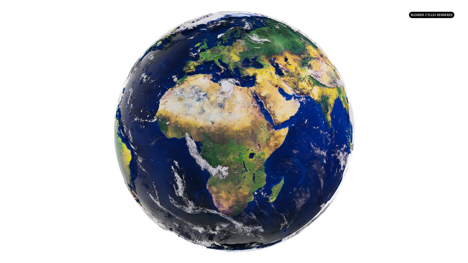 Realistic Globe 3D - TurboSquid 1968457