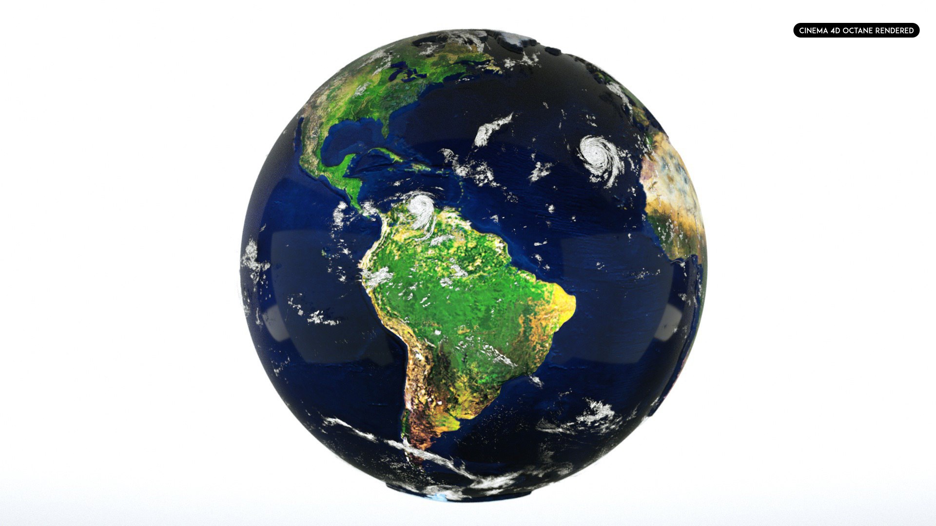 Realistic Globe 3D - TurboSquid 1968457