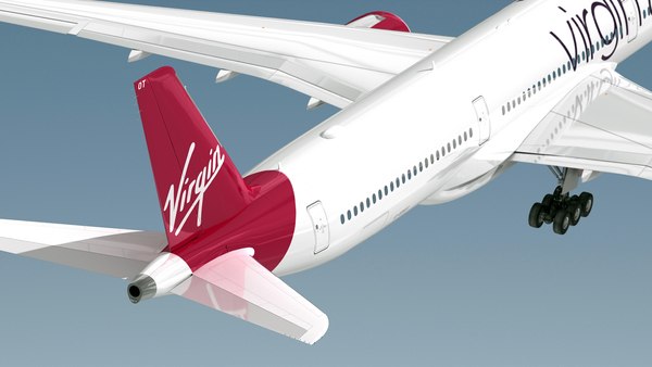 modelo 3d Airbus A350-1000 de Virgin Atlantic - TurboSquid 1965239