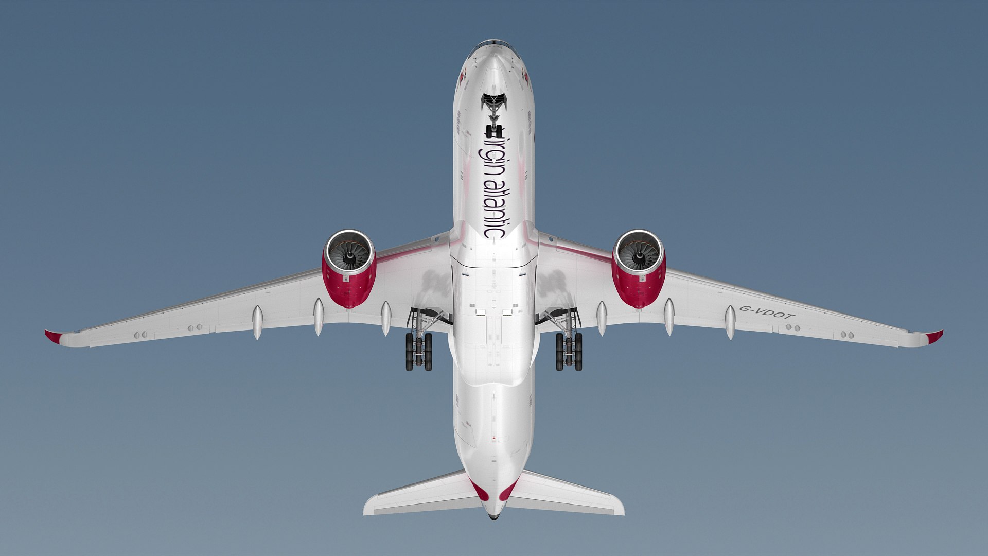 Airbus A350-1000 Virgin Atlantic 3D Model - TurboSquid 1965239