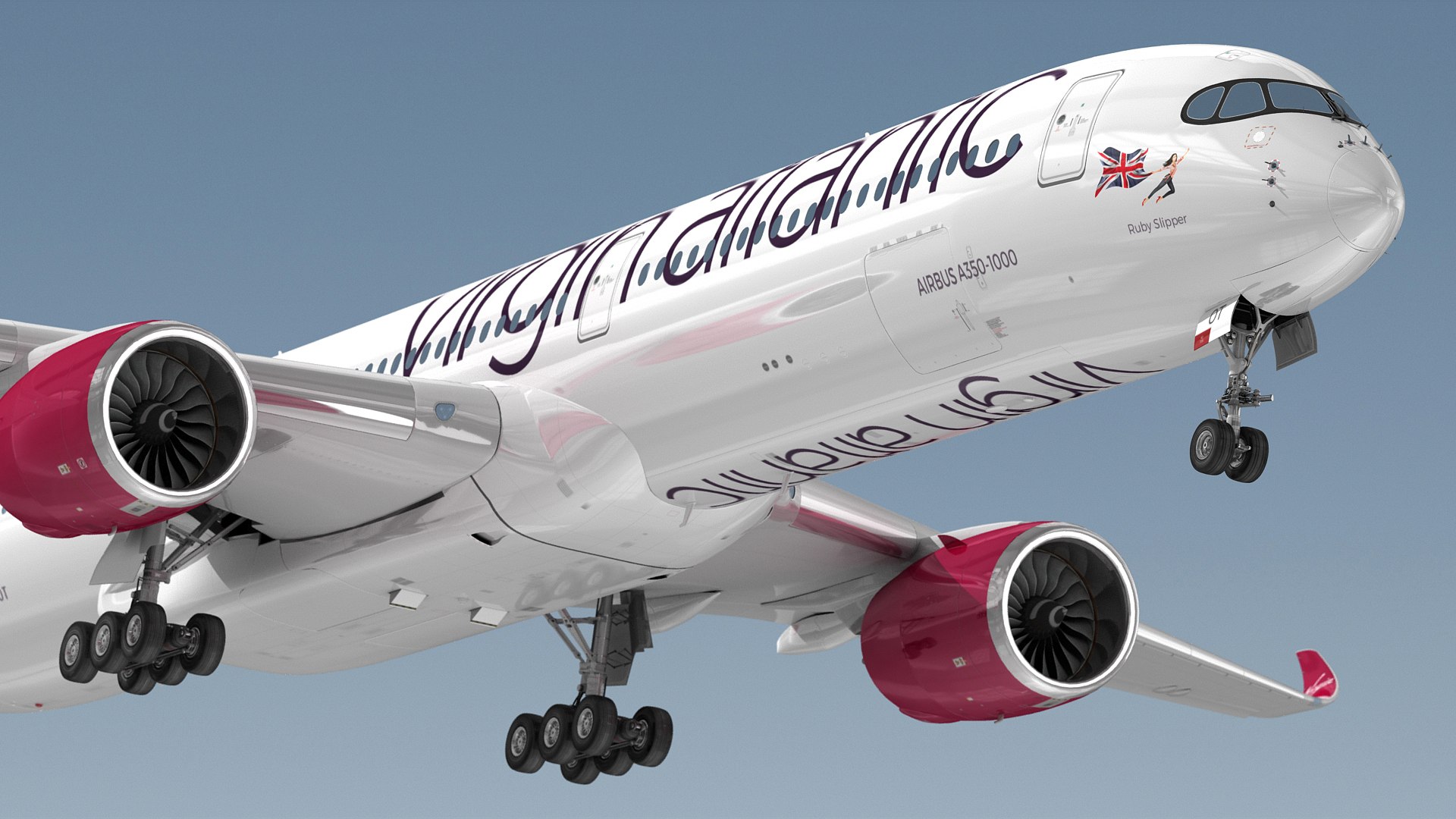 Airbus A350-1000 Virgin Atlantic 3D Model - TurboSquid 1965239
