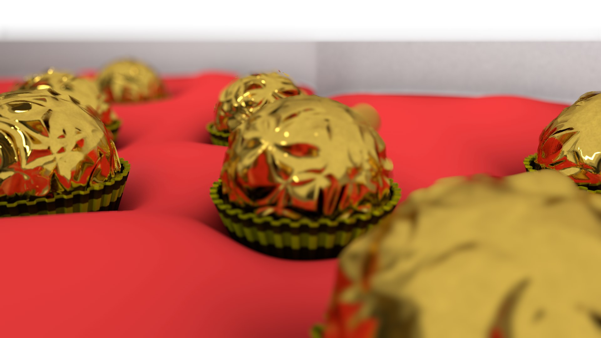 3D Model Lovely Candy Box Chocolate - TurboSquid 1343827