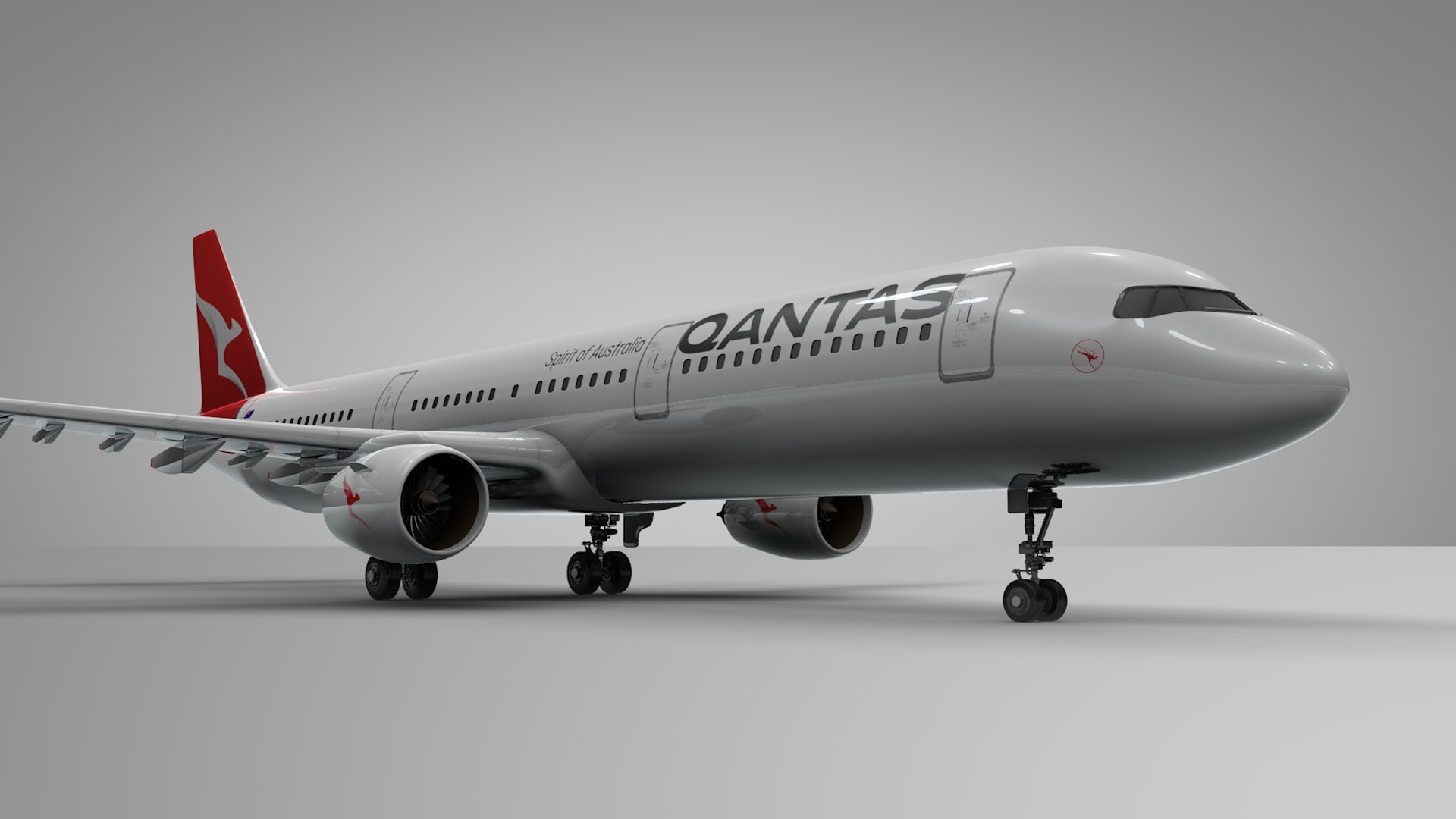 3D Airbus A321 Neo Qantas Model - TurboSquid 1443164