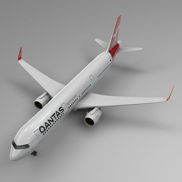 Qantas 3D Models for Download | TurboSquid
