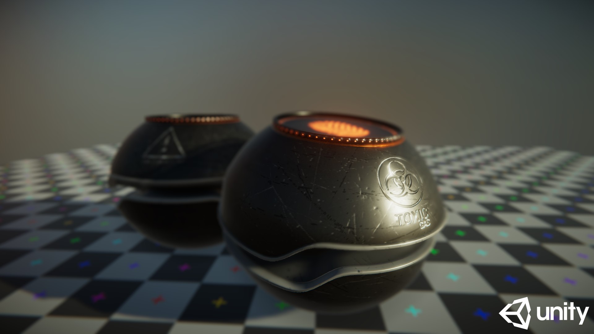 3d Toxic Gas Grenade Model