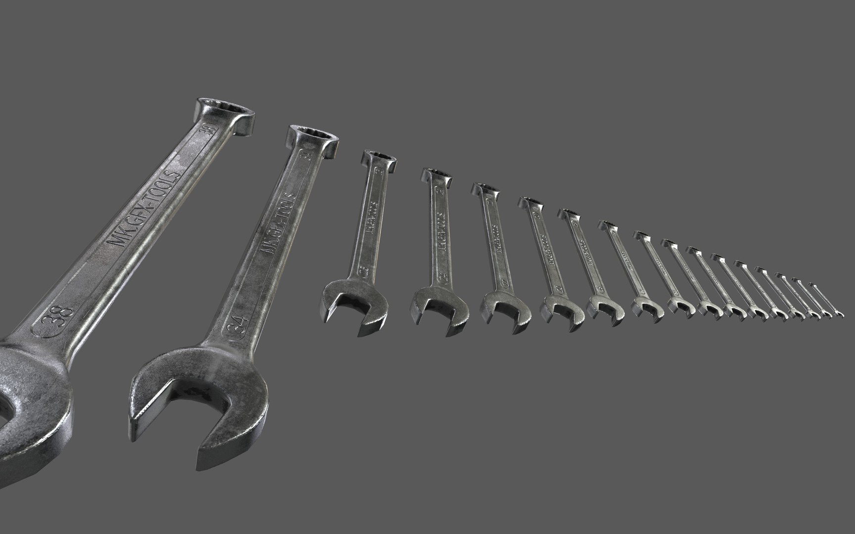 3D Spanner Model - TurboSquid 1761506