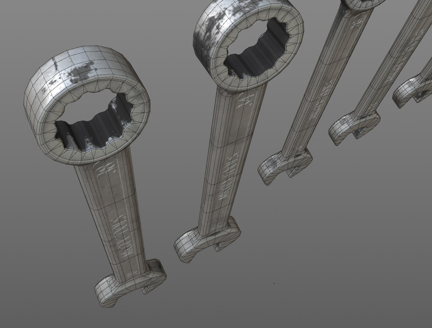 3D Spanner Model - TurboSquid 1761506