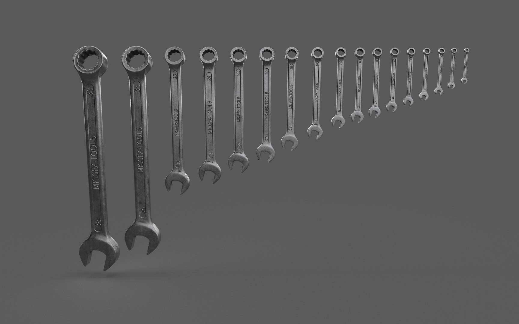 3D Spanner Model - TurboSquid 1761506