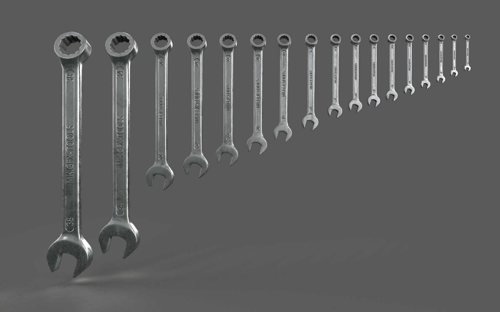 3D Spanner Model - TurboSquid 1761506