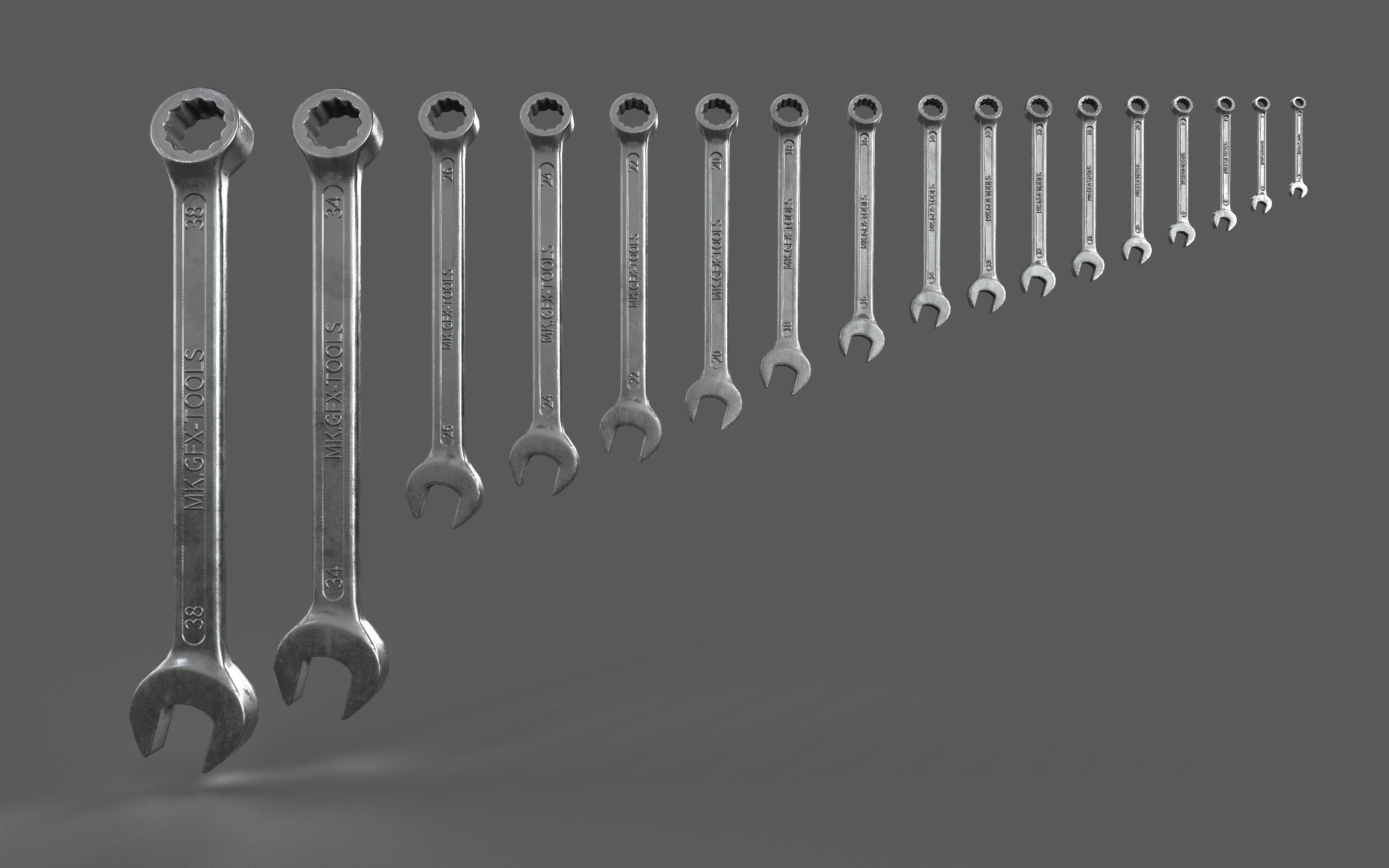 3D Spanner model - TurboSquid 1761506