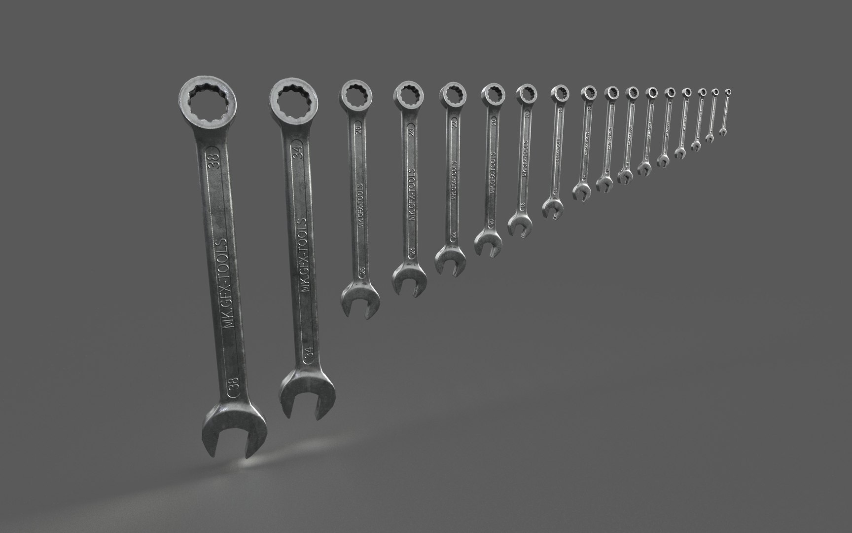 3D Spanner Model - TurboSquid 1761506