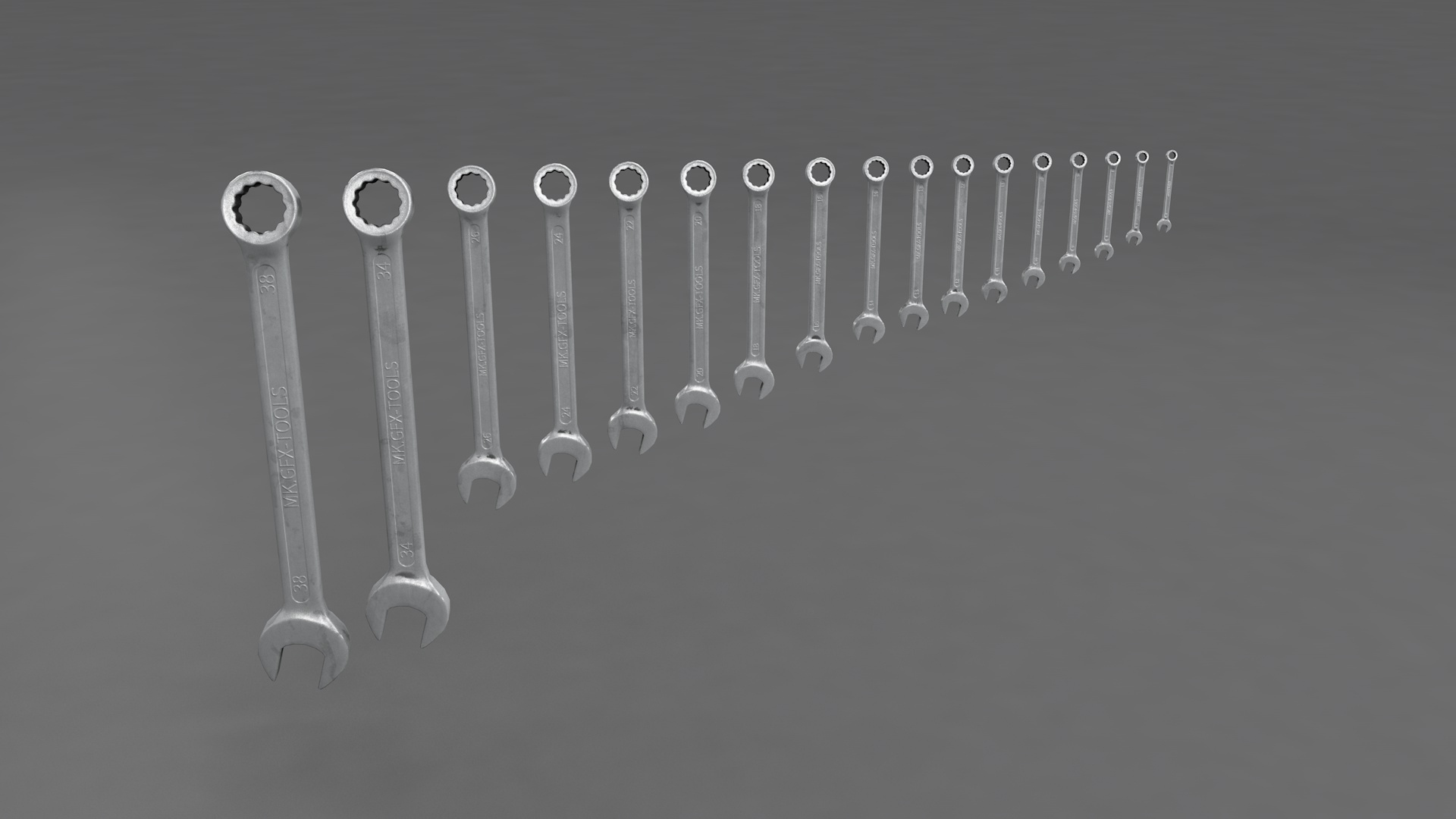 3D Spanner Model - TurboSquid 1761506