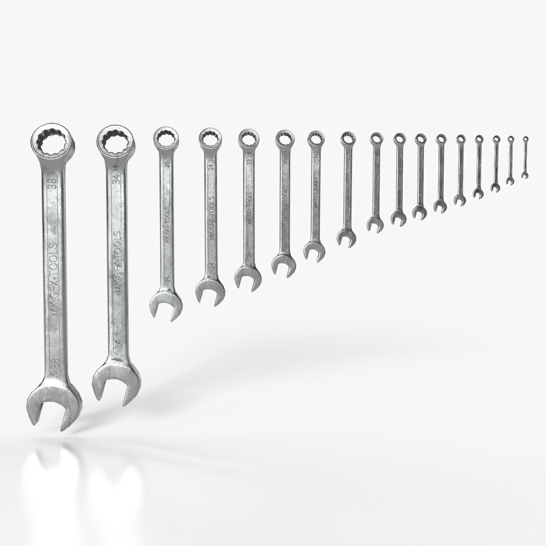 3D Spanner Model - TurboSquid 1761506