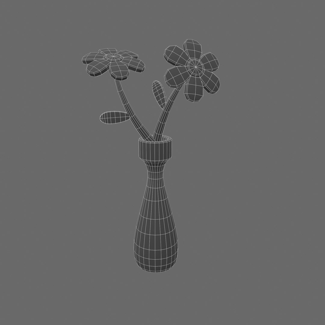 Cartoon Flower 3D model - TurboSquid 2061426