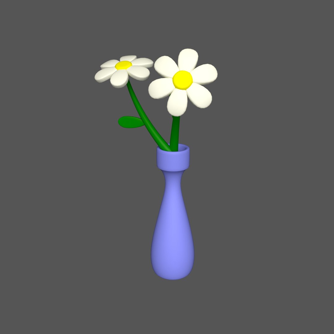 Cartoon Flower 3D model - TurboSquid 2061426