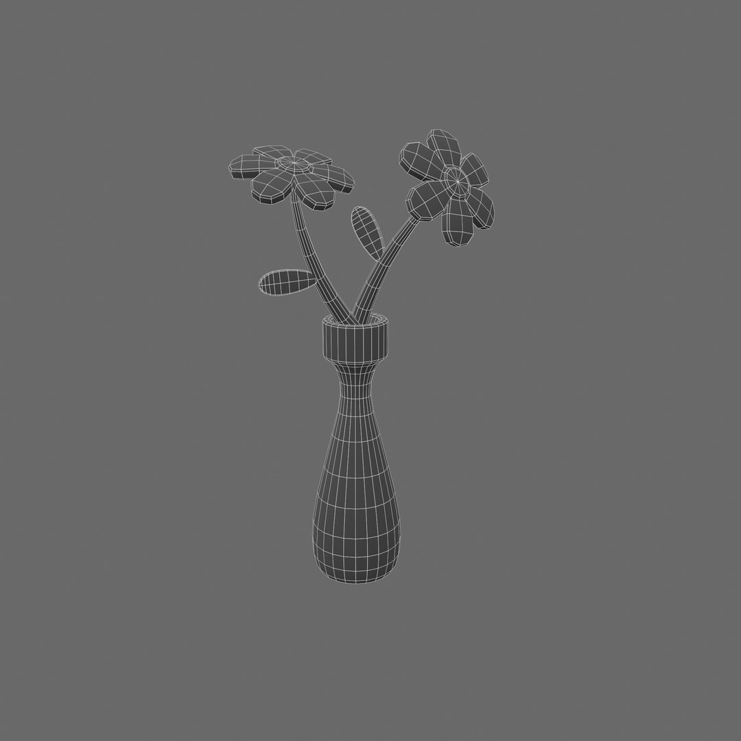Cartoon Flower 3D model - TurboSquid 2061426