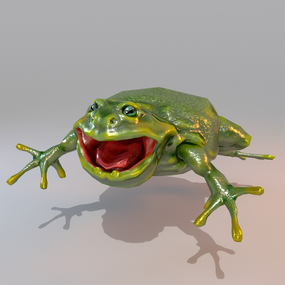 3D Toad Model - TurboSquid 1572472