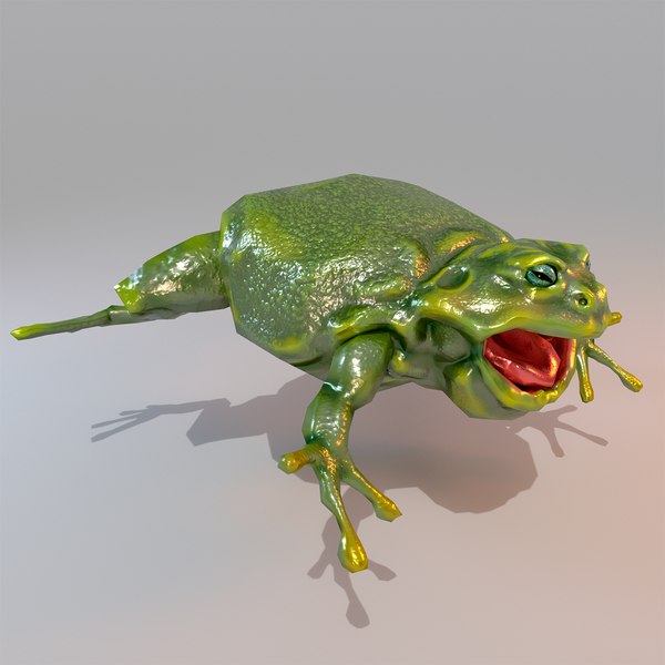 3D toad model - TurboSquid 1572472