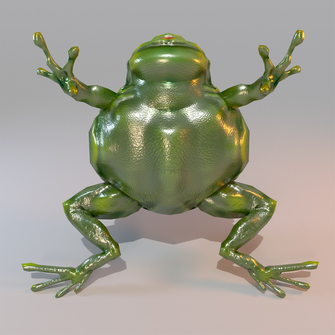 3D Toad Model - TurboSquid 1572472