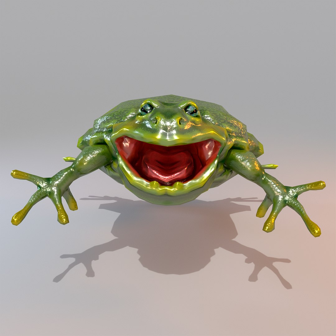 3D Toad Model - TurboSquid 1572472
