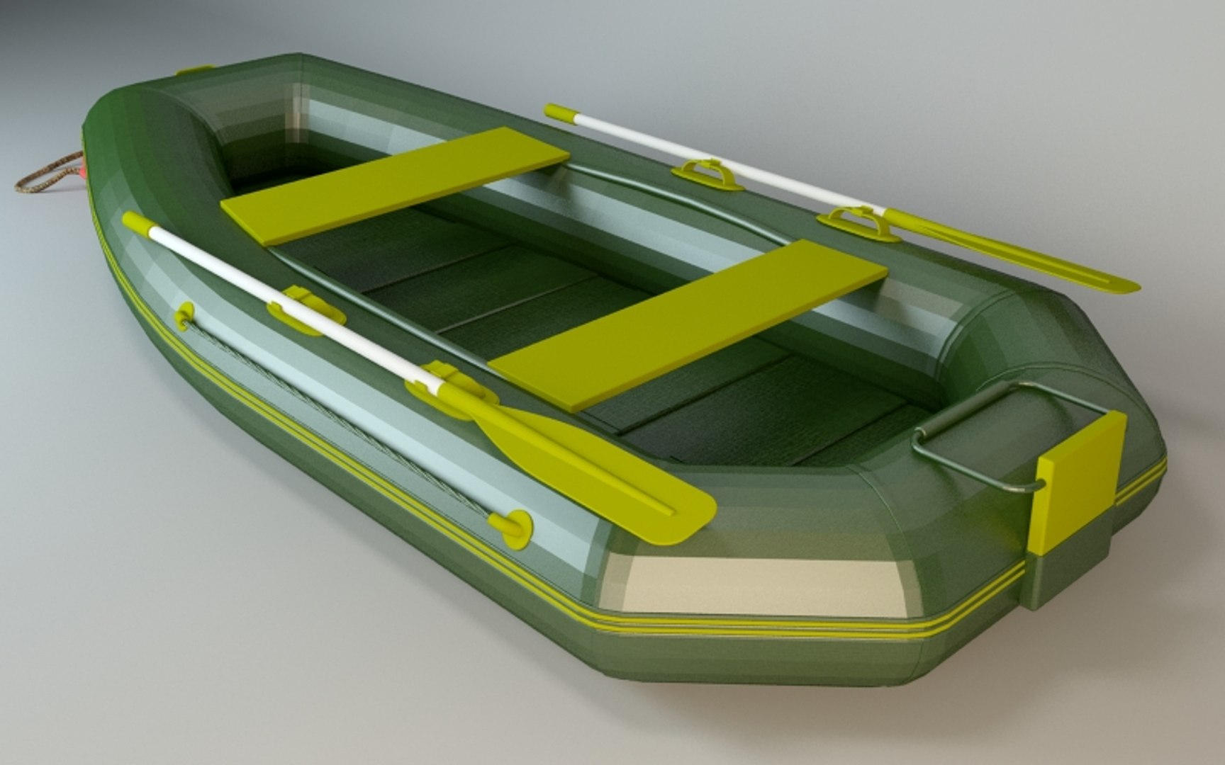 Inflatable Boat 3D Model - TurboSquid 1151552