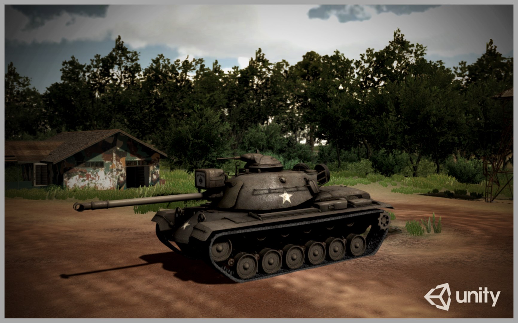 M48a3 Patton 3d Model