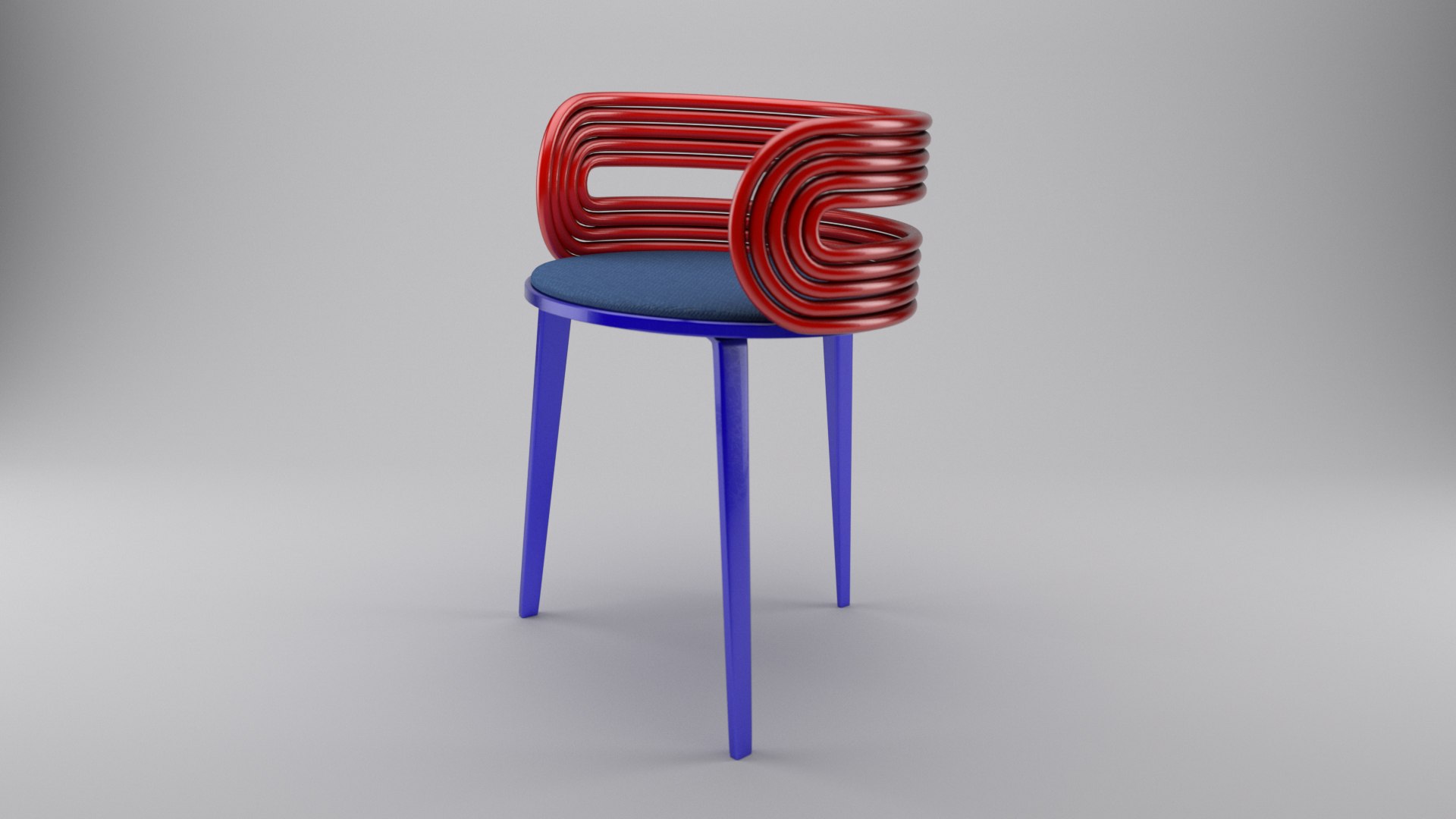 3D Designer Colorful Chair Collection 02 Model - TurboSquid 2088114