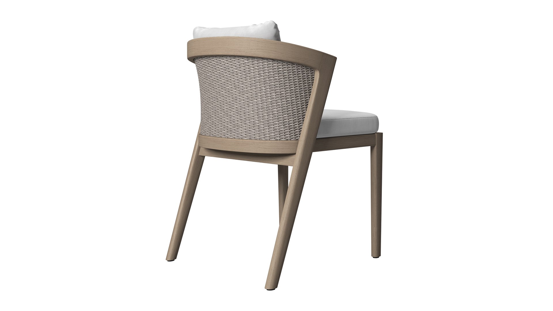 Malta Teak Dining Side Chair 3D Model - TurboSquid 2129913