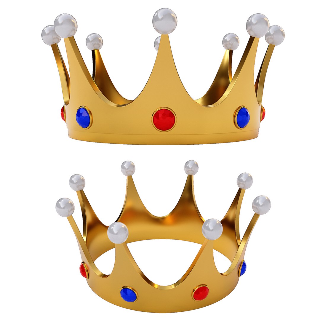 3D Crown Ornament 3d Model Model - TurboSquid 1953109