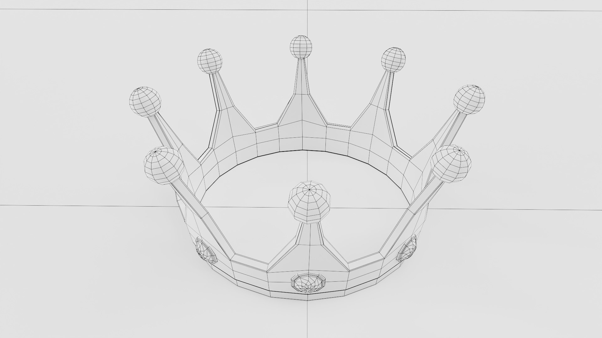 3D Crown Ornament 3d Model Model - TurboSquid 1953109