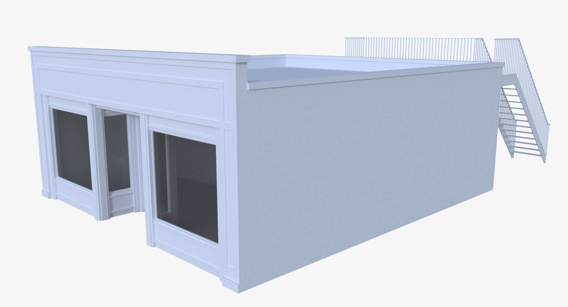 3d Model Store Interior Buildings