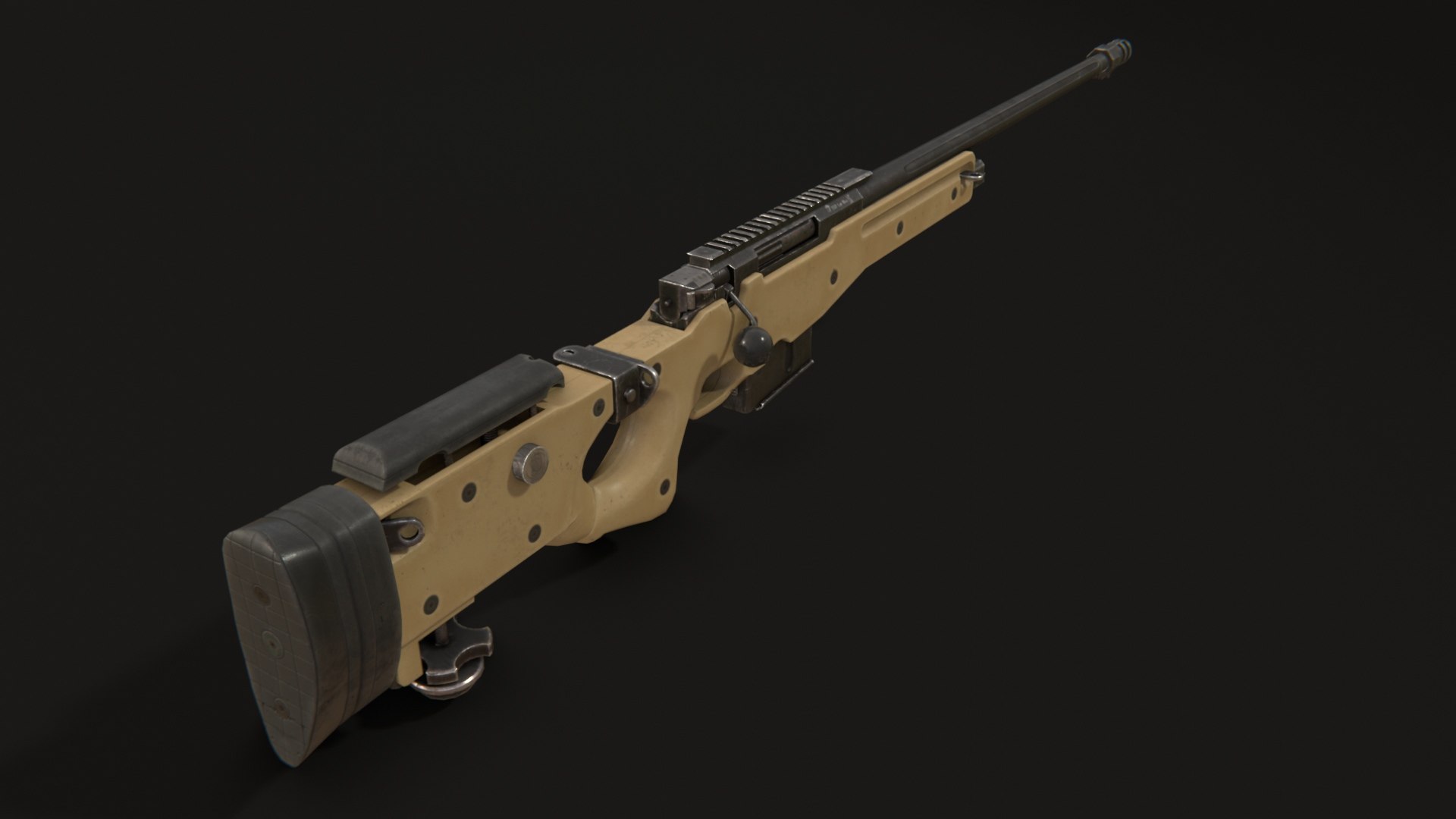 3D Awm Arctic Warfare Magnum Model - TurboSquid 1607679