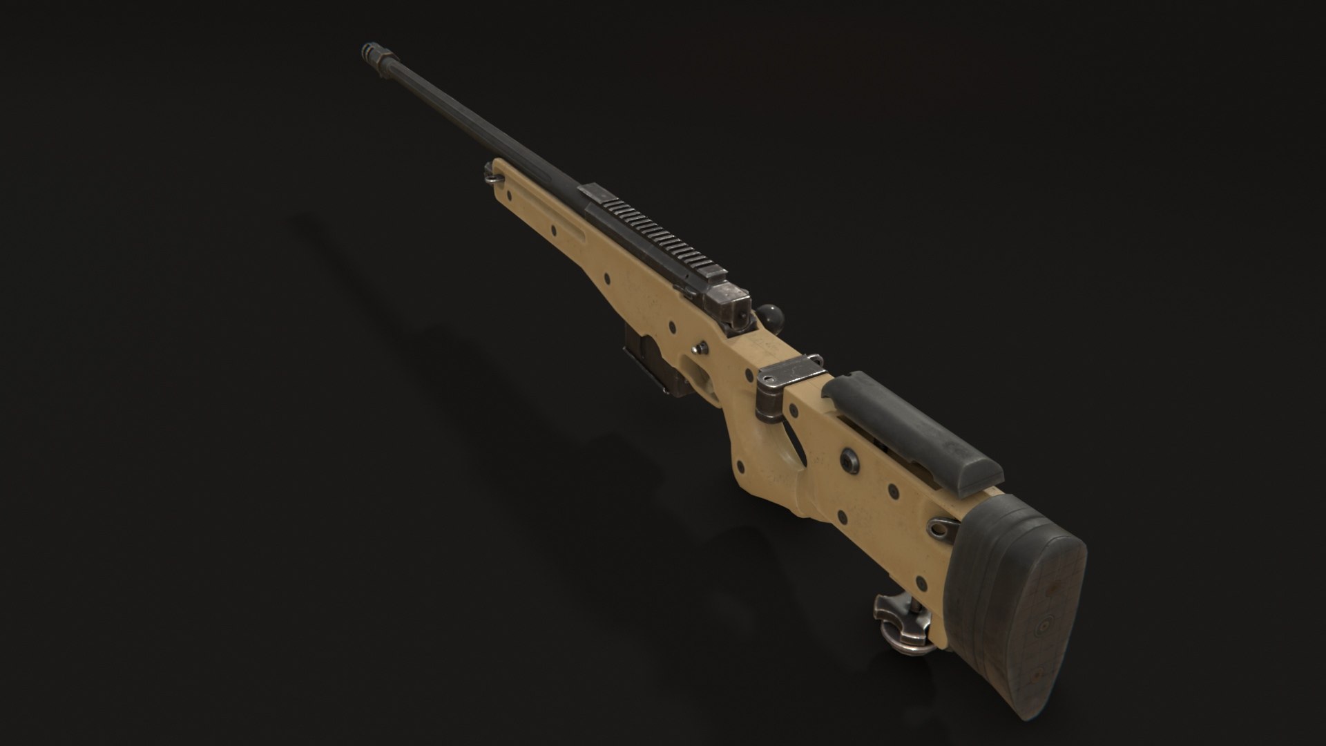 3D Awm Arctic Warfare Magnum Model - TurboSquid 1607679